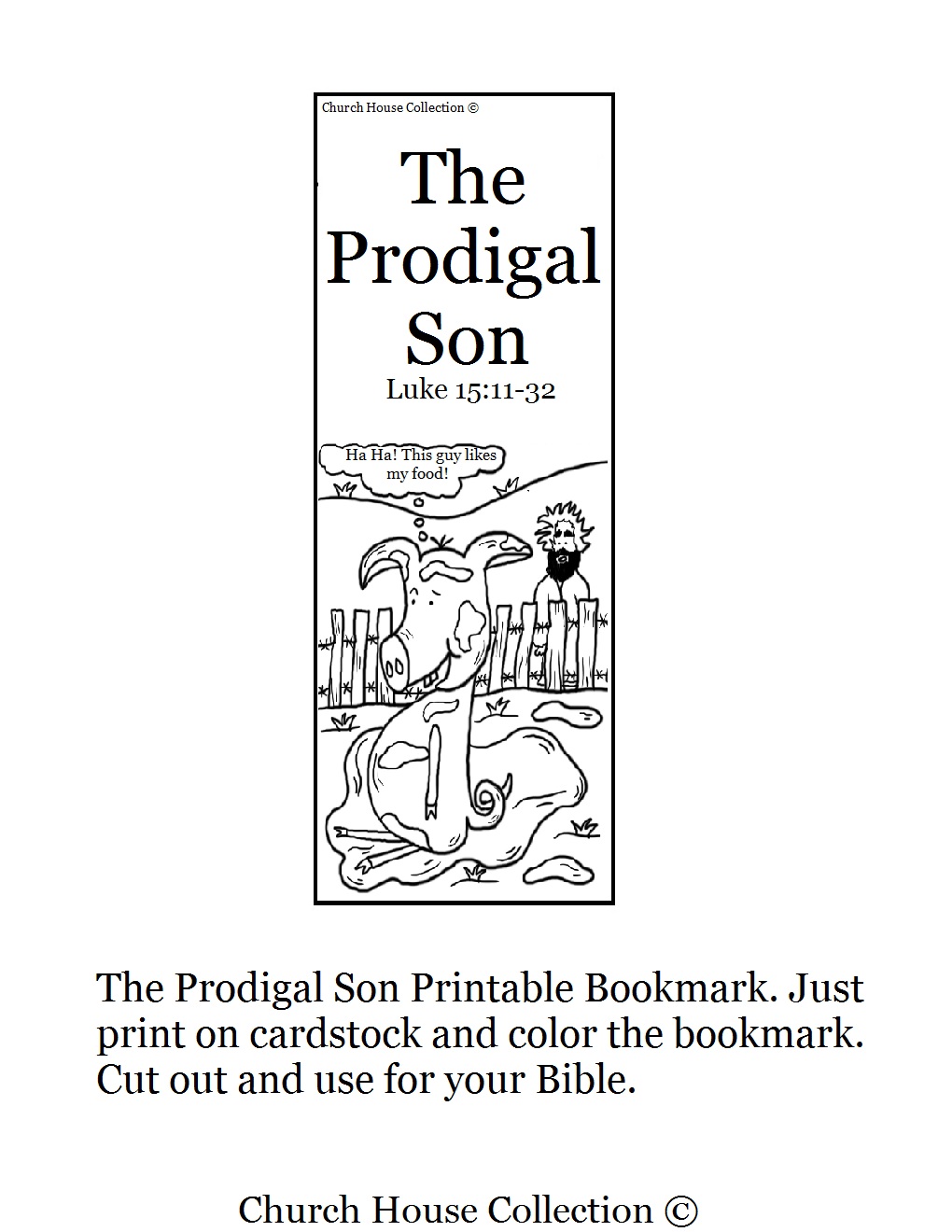 The Prodigal Son Sunday School Lesson